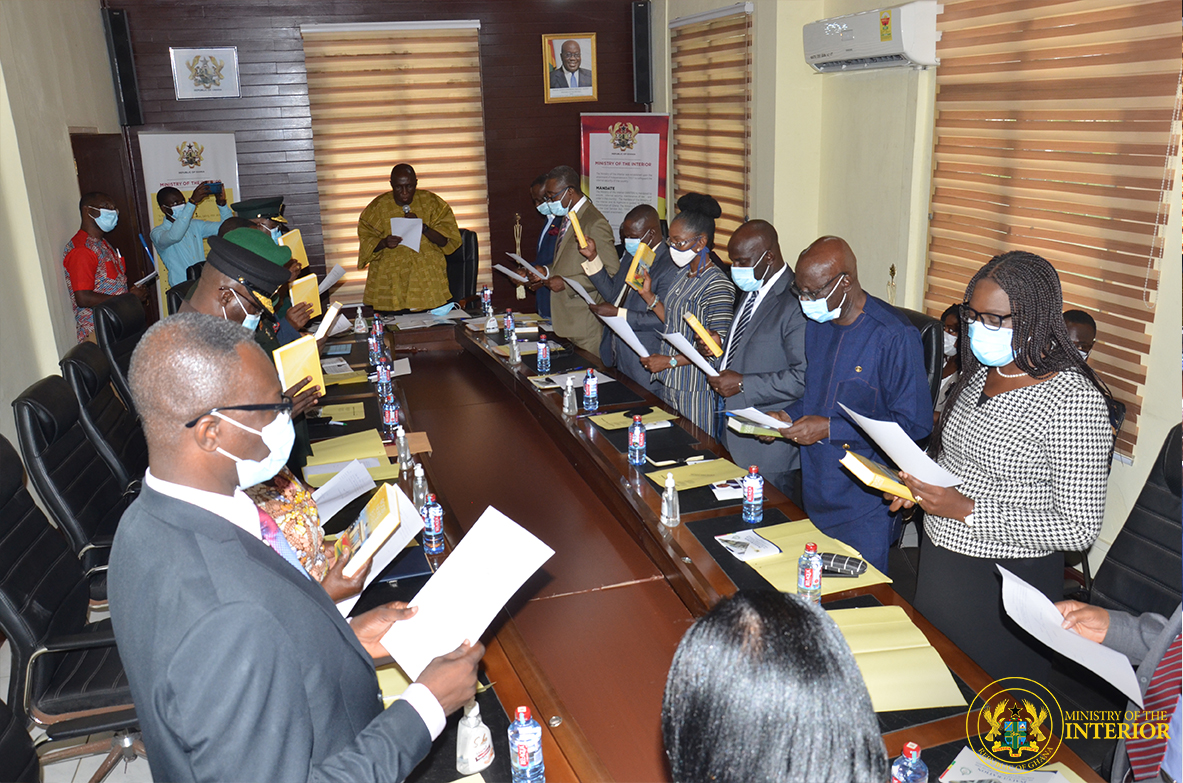 Interior Minister inaugurates Narcotics Control Commission (NACOC ...