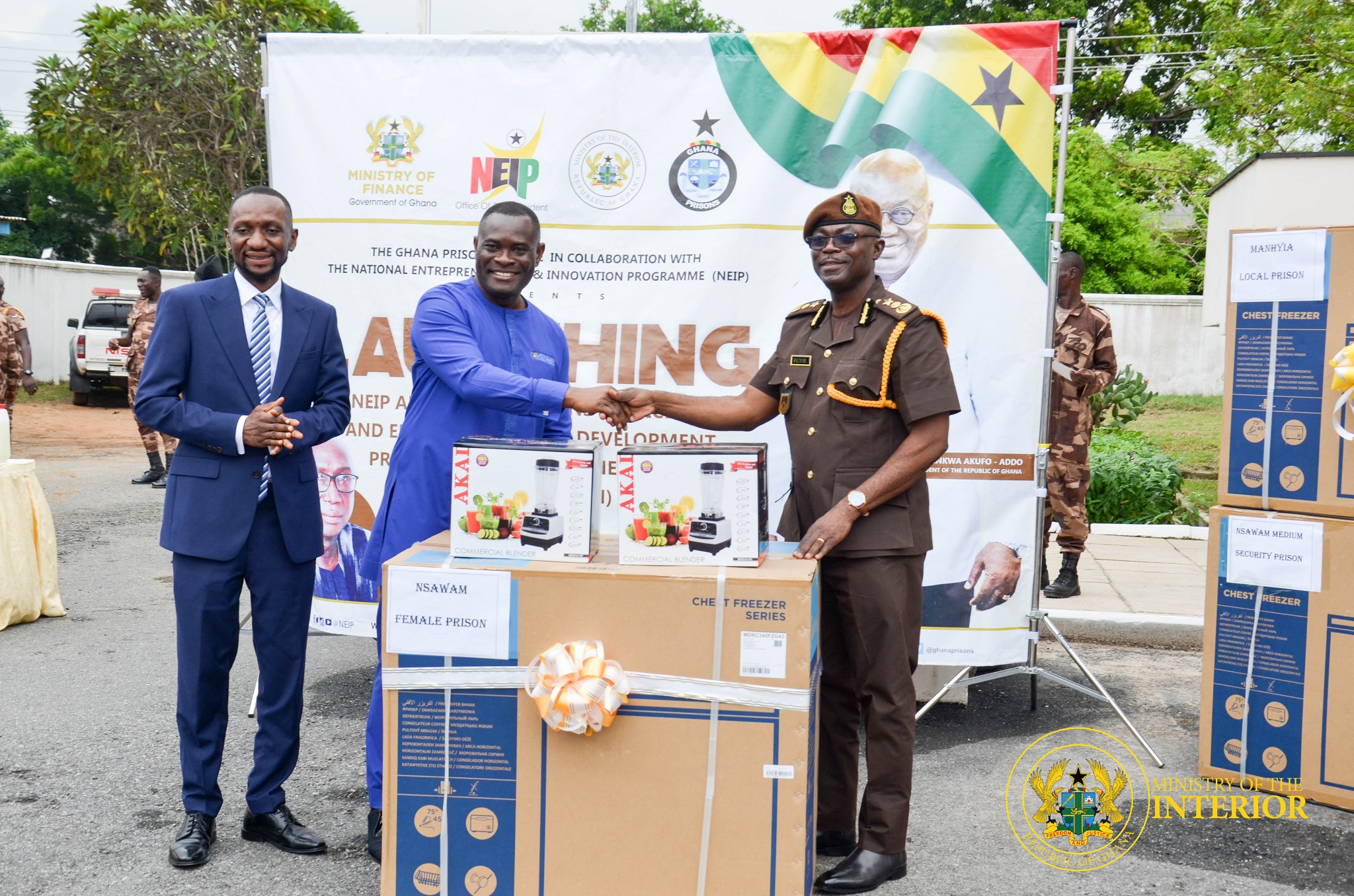 launch of National Entrepreneurship Training Programme for Prison ...