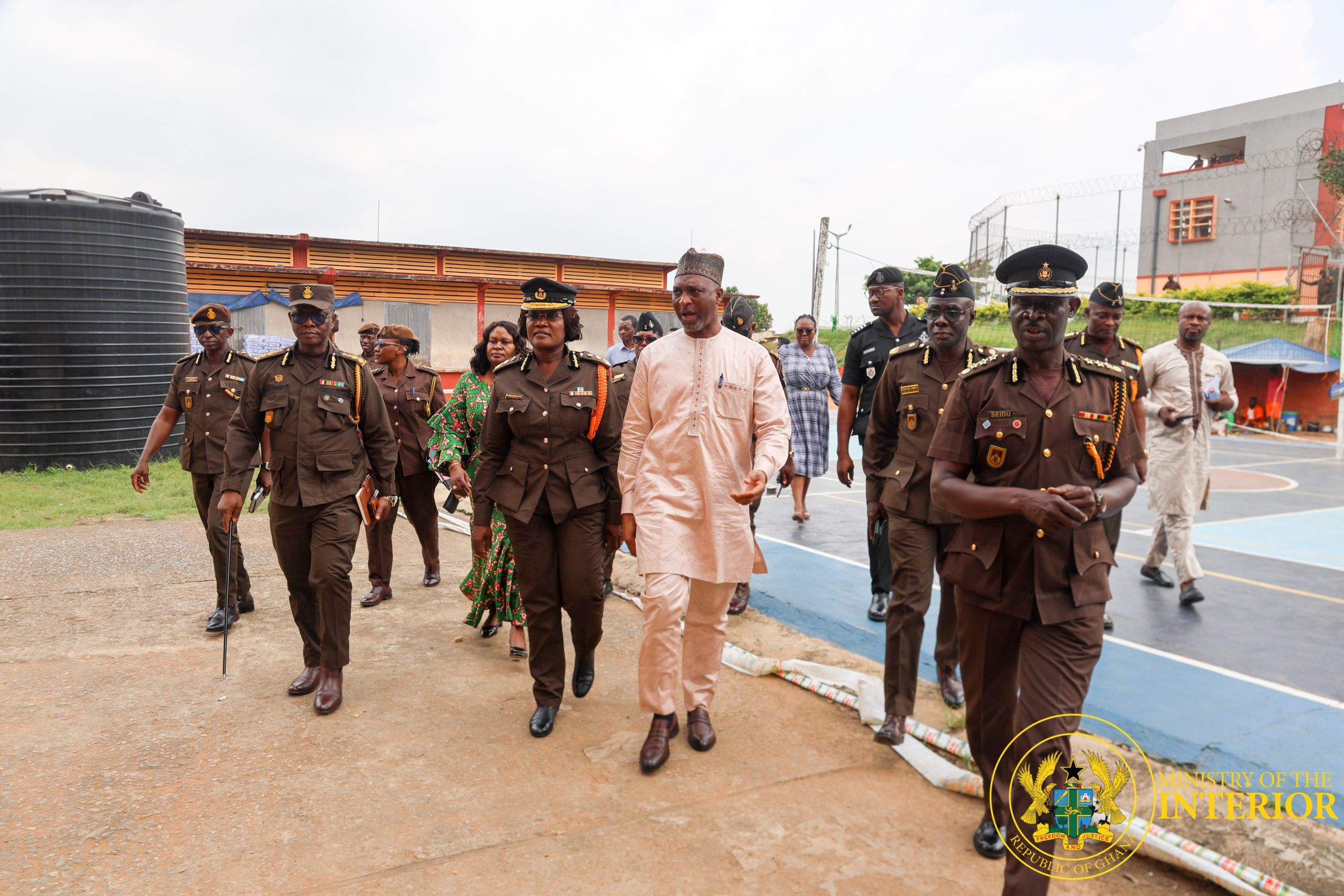 Interior Minister Visits Nsawam Prison, Commends Prisons Service for ...